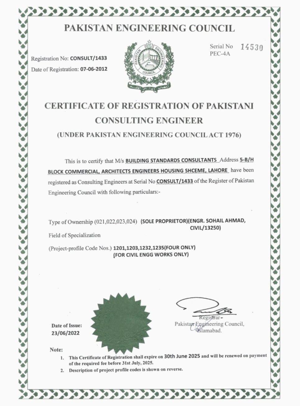 Consultants - Laboratory & Field Testing Analysis I Building Standards ...